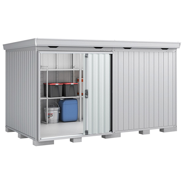 イナバ物置 フォルタ FS-3622h 一般型 ハイルーフ プラチナシルバー[製品5年保証]の激安販売 | 中・大型物置の通販なら環境生活